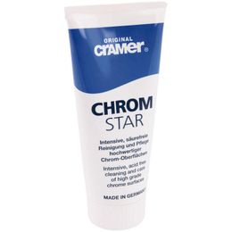 CRAMER - Bad-Pflege, Chrom-Star, Zur Reinigung von Chrom-Oberflächen, 100 ml Tube, 66125 6