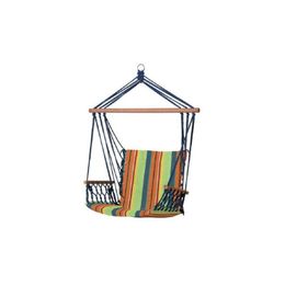 Meditrade GmbH Hängematte stuhl aufgehängt mehrfarbig 100X50X3 cm aus stoff camping garden 69608A