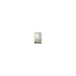 Dekoleidenschaft - Dekoschal Herz 140x240 cm, transparent creme weiß mit Herz Stickerei & Häkelborte, Vorhang Gardine Schlaufenschal