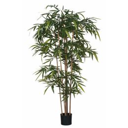 Mica Decorations - Mica Kunstpflanze Bambus grün im Topf 180 x 75 cm Kunstpflanzen