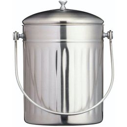 Kitchencraft - Kitchen Craft - Edelstahl-Kompostbehälter (5 l)