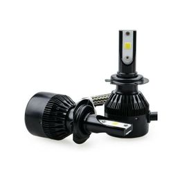 Meditrade GmbH Trade Shop Traesio - paar B22 abblendlicht und fernlicht H4 led 12V-24V 48W auto motorradlampen