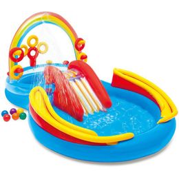 Babypool Planschbecken Pool Kinderpool Playcenter Rutsche 57453 - Intex