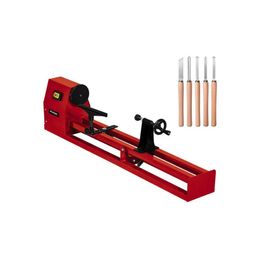 Pack Einhell Holzdrehmaschine - tc-ww 1000/1 - 400W - 280mm - 5er-Set Stechbeitel