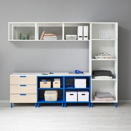 IKEA PLATSA Aufbewahrungskom off+1 Tür/3 Schubl