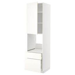 IKEA METOD / MAXIMERA Hochschrank f Backofen+Tür/2Schubl