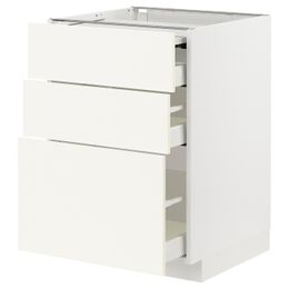 IKEA METOD / MAXIMERA Unterschr auszb Arbeitsfl/3 Schubl