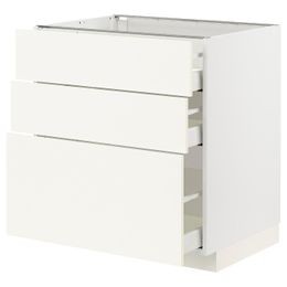 IKEA METOD / MAXIMERA Unterschrank mit 3 Schubladen