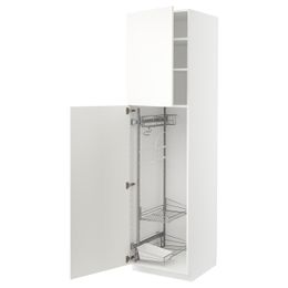 IKEA METOD Hochschrank mit Putzschrankeinr.