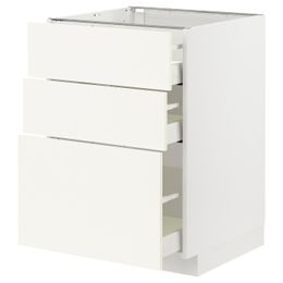 IKEA METOD / MAXIMERA Unterschrank mit 3 Schubladen