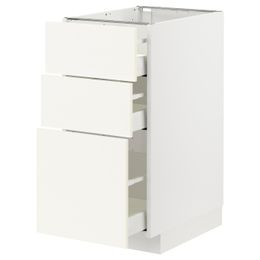 IKEA METOD / MAXIMERA Unterschrank mit 3 Schubladen