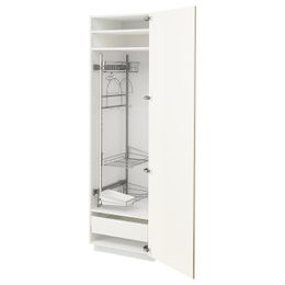 IKEA METOD / MAXIMERA Hochschrank mit Putzschrankeinr.