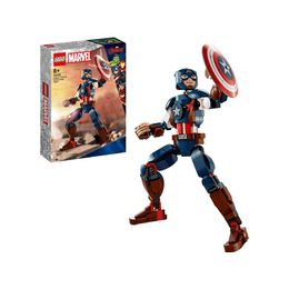 Lego Marvel 76258 Captain America Baufigur Bausatz, Mehrfarbig