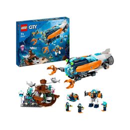 Lego City 60379 Forscher-U-Boot Bausatz, Mehrfarbig