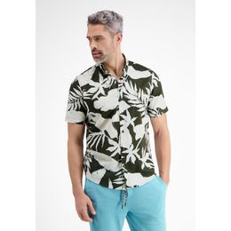 Lerros Kurzarmhemd »Halbarmhemd mit floralem Print« CHILLED OLIVE M - Normalgrößen Normalgrößen M Sommerlicher Alloverprint