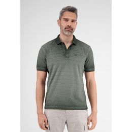 Lerros Poloshirt &raquo;Poloshirt, gestreift in Strukturqualit&auml;t&laquo; CHILLED OLIVE XL XL Strukturstreifen, gewebt