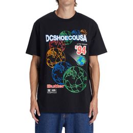 DC Shoes T-Shirt »DC x BG World« schwarz XXL XXL Material: Schwerer Jersey-Stoff aus Baumwolle
