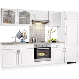 Wiho-Küchen wiho Küchen Küchenzeile Linz, ohne E-Geräte, Breite 270 cm, beige|weiß