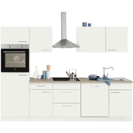 Wiho-Küchen wiho Küchen Küchenzeile Zell, ohne E-Geräte, Breite 280 cm, weiß