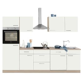 Wiho-Küchen wiho Küchen Küchenzeile Zell, ohne E-Geräte, Breite 280 cm, weiß