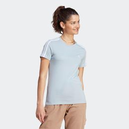 Adidas LOUNGEWEAR Essentials Slim 3-Streifen T-Shirt