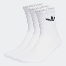 Adidas Trefoil Cushion Crew Socken, 3 Paar