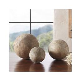 Kugel Mangoholz, 3er Set