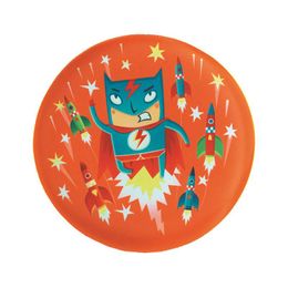 Djeco Wurfscheibe FLYING HERO (20cm) in orange