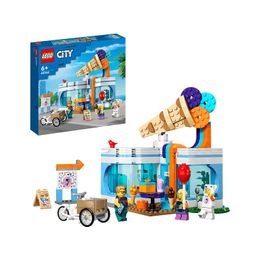 Lego City 60363 Eisdiele Bausatz, Mehrfarbig