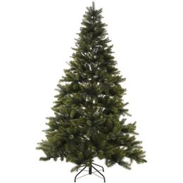 Creativ deco Künstlicher Weihnachtsbaum Weihnachtsdeko aussen, künstlicher Christbaum, Tannenbaum, von höchster Qualität, grün