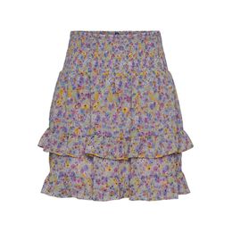 Pieces Rock 'MISTY' Damen Größe 34 pastellgrün / lavendel / orange / schwarz