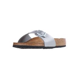 Birkenstock T-Bar Sandals 'Madrid' female Silver size 43