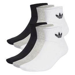 adidas originals Socks 'Mid Ankle 6 Pairs' female Mixed colors size 37-38
