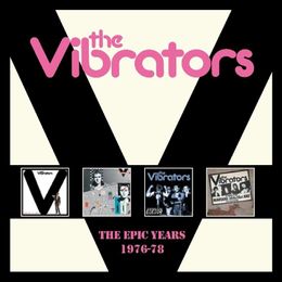 The Epic Years 1976-78: 4cd Boxset - Vibrators. (CD)