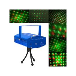 Meditrade GmbH Trade Shop Traesio - tragbarer mini disco licht projektor dj grün rot