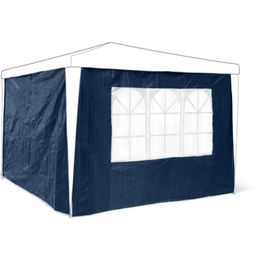 Relaxdays - Pavillon-Seitenteile 2-er Set für 3 x 3 m Pavillons Seitenwand mit Fenster für Gartenpavillon und Faltpavillon 2 Teile mit