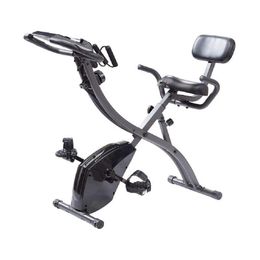 MediaShop Slim Cycle Heimtrainer, Liegefahrrad und Oberkörper-Trainer zusammenklappbar Radfahren und Ruderbewegung für effektives Kardio- &