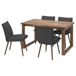 IKEA MÖRBYLÅNGA / KLINTEN Tisch und 4 Stühle