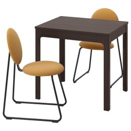 IKEA EKEDALEN / MÅNHULT Tisch und 2 Stühle