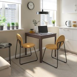 IKEA EKEDALEN / MÅNHULT Tisch und 2 Stühle