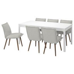 IKEA EKEDALEN / KLINTEN Tisch und 6 Stühle