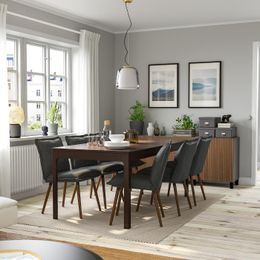 IKEA EKEDALEN / KLINTEN Tisch und 6 Stühle