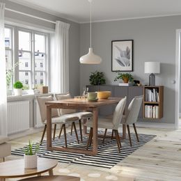 IKEA MÖRBYLÅNGA / KLINTEN Tisch und 4 Stühle