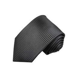 Paul Malone Krawatte Herren Seidenkrawatte Designer Schlips uni Waffelmuster 100% Seide Schmal (6cm)