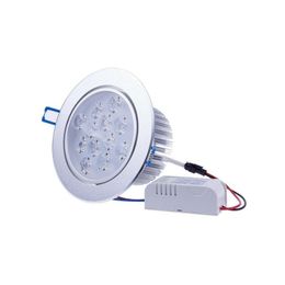 Meditrade GmbH Trade Shop Traesio - led-strahler 3W 5W 7W 9W 12W 15W 18W einbau mit frühling warmes kaltes licht 15 Watt Warmes Weiß - Warmes Weiß