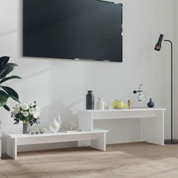 MAISONCHIC TV-Lowboard für Wohnzimmer tv Schrank TV-Möbel Weiß 180x30x43 cm Holzwerkstoff DE33273