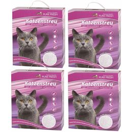 BURI - Katzenstreu 24L (20,8Kg) duftend Klumpstreu Haustierstreu Einstreu Haustier