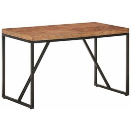 MAISONCHIC Esstisch Tisch für Wohnzimmer, Küche, Esszimmer 120x60x76 cm Massivholz Akazie und Mango DE88168
