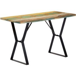 MAISONCHIC Esstisch Tisch für Wohnzimmer, Küche, Esszimmer 120x60x76 cm Altholz Massiv DE18433