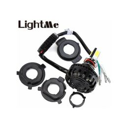 Meditrade GmbH Trade Shop Traesio - H4 led lampe kit motorrad roller motorrad 3500LM 12V/36W fernlicht MH4